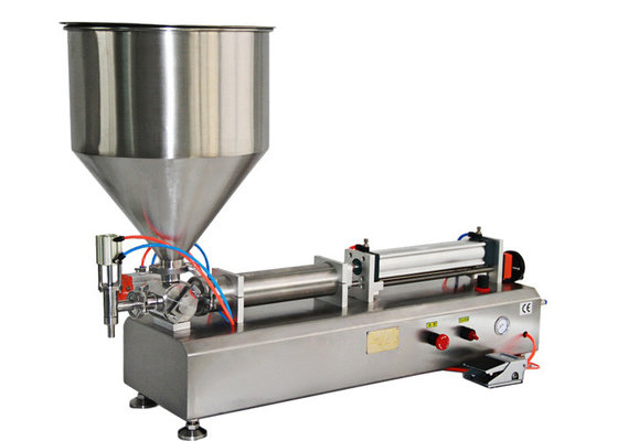 Pneumatic Type Semi Automatic Cream Filling Machine With Stainless Steel 304 Material