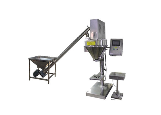 1500W Accessory Equipment Stainless Steel Semi Automatic Powder Filling Machine