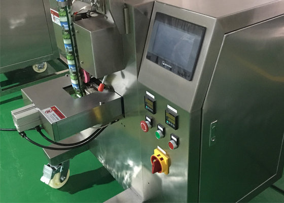 Easy Operation Water Pouch Packing Machine , Paste Packing Machine With High Packing Rate