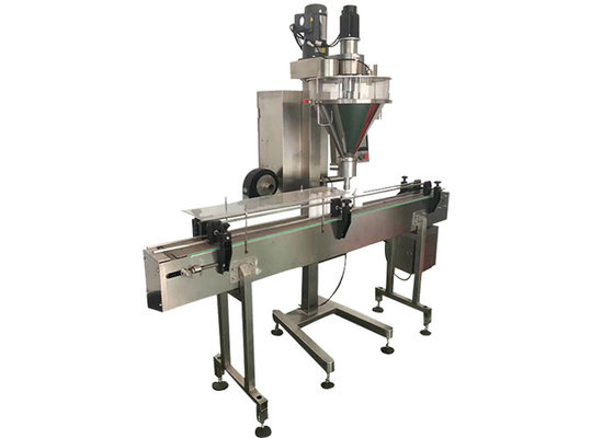 Stainless Steel Accessory Equipment 1500W Automatic Powder Filling Machine