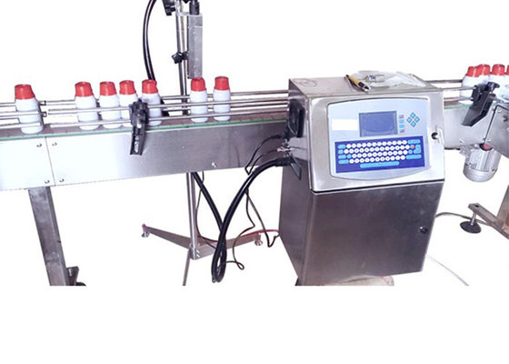 Professional Industrial Inkjet Printing Machines For Beverages / Cosmetics