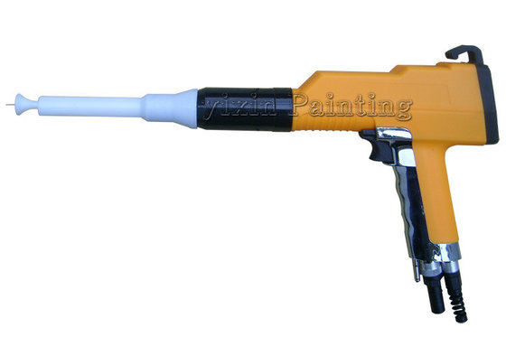 Long Life Powder Paint Spray Gun / Automatic Powder Coating Spray Gun