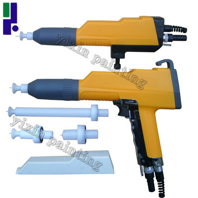 High Painting Speed Electrostatic Powder Spray Gun With Multi Spraing Nozzles