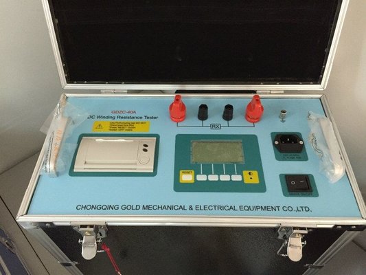 GDZC Transformer DC winding resistance teser transformer ohm meter