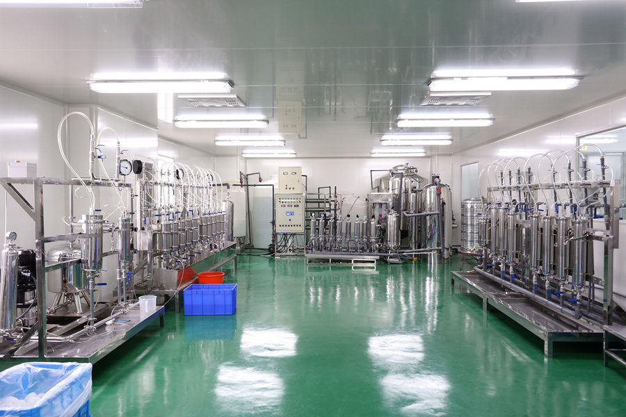 Hangzhou Tianshan Precision Filter Material Co., Ltd línea de producción del fabricante