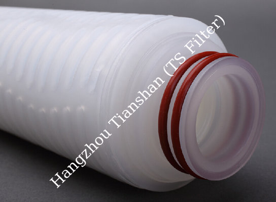 1.0 + 0.45 micron Multi layers Polypropylene / PP Pleated Filter Cartridge / Suitable for high viscosity liquid (40inch)