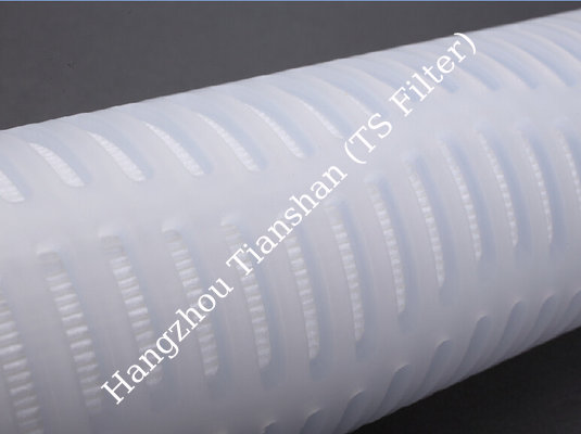 Multi layer Polypropylene PP Pleated Filter Cartridge for high viscosity liquid