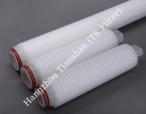 20 inch / 10.0 micron Polypropylene membrane / PP Pleated Filter Cartridge / micron candle filter