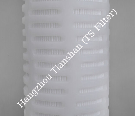 1.0 + 5.0 micron Multi layers Polypropylene / PP Pleated Filter Cartridge / Suitable for high viscosity liquid (30inch)