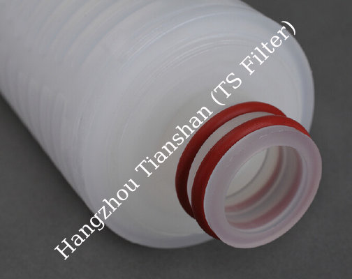 1.0 + 5.0 micron Multi layers Polypropylene / PP Pleated Filter Cartridge / Suitable for high viscosity liquid (30inch)