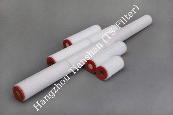 30 inch / 0.45 micron Polypropylene membrane / PP Pleated Filter Cartridge / ink filtration