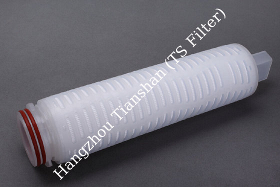 High Grade Borosilicate glass fibre Polyester membrane filter cartridge , 10 inch 0.45 micron