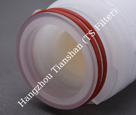 pleated 40" 0.45 Micron Filter Cartridge , industrial filter cartridges
