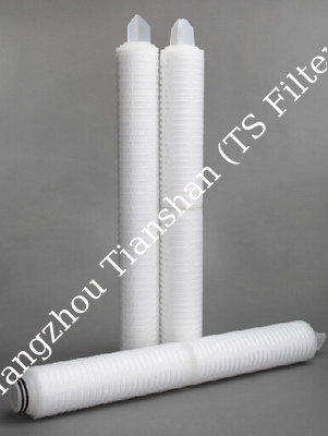 40 inch / 0.2micron Hydrophilic PVDF membrane Sterilizing Grade Filters for critical water filtration