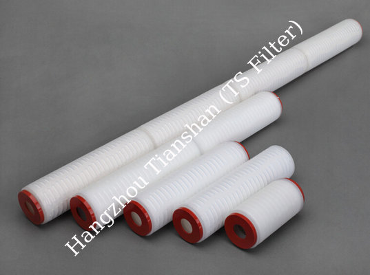 40inch / 0.45micron PTFE membrane Sterilizing Grade Filters for high temperature air filtration / SS inner core
