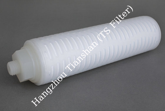 chemical industry Sterilizing Grade Filters , 0.65 micron water filter cartridge