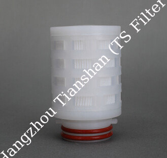 70mm / 5.0 micron Small Pleated Filter Cartridge suitable for small batch and critical liquid / gas filtration