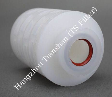 70mm / 10.0 micron Small Pleated Filter Cartridge suitable for small batch and critical liquid / gas filtration