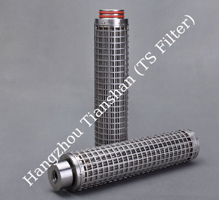 high flow liquid wine pleated Stainless Steel Filter Cartridge , 40 inch / 1 micron