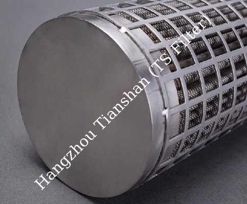 water treatment pleated stainless steel filter cartridge 30 inch / 5 micron