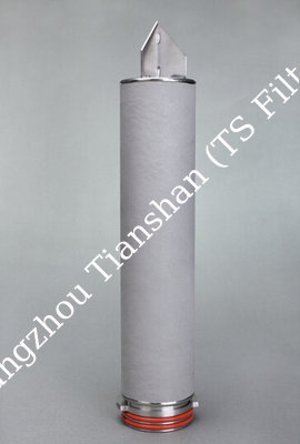 30 inch / 1 micron Stainless Steel Filter Cartridges ， Titanium sintered filter cartridge