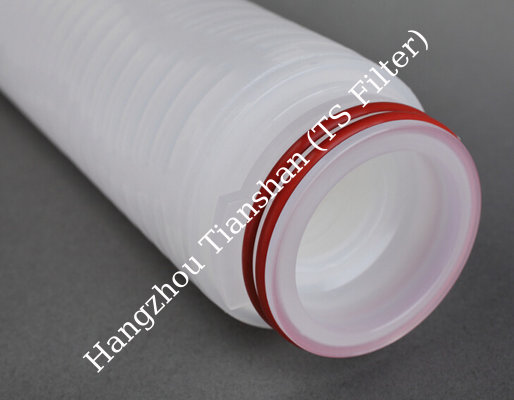 Hydrophilic PTFE Depth Filter Cartridge Mineral Water Filtration 0.45 Micron Ozone Chroline
