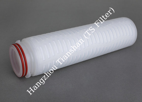 1.0 + 0.45 Polypropylene membrane / PP Pleated Filter Cartridge / Suitable for prefiltration