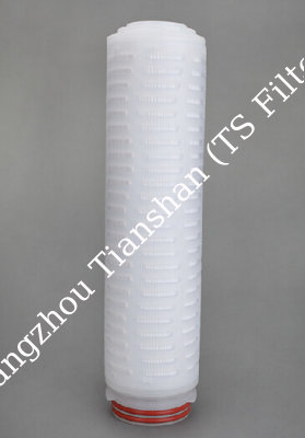1.0 + 0.45 Polypropylene membrane / PP Pleated Filter Cartridge / Suitable for prefiltration