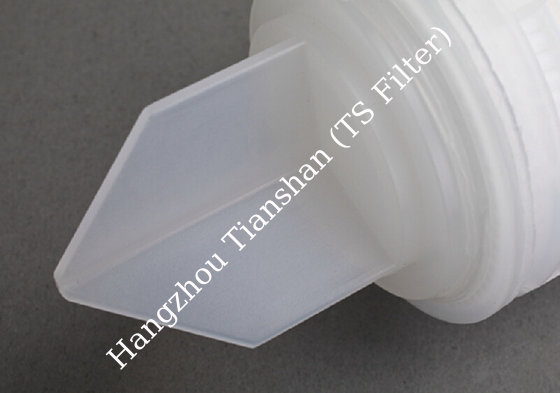 Hydrophilic PTFE Depth Filter Cartridge Mineral Water Filtration 0.45 Micron Ozone Chroline