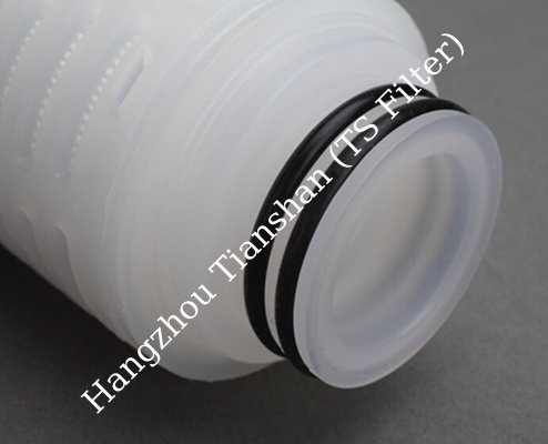 Hydrophilic PTFE Depth Filter Cartridge Mineral Water Filtration 0.45 Micron Ozone Chroline
