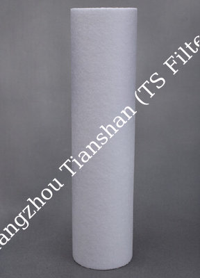 30 inch & 5 micron PP melt blown filter cartridge for water treatment / filtration