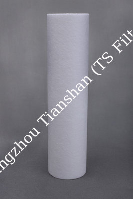 PP Spun Melt - Blown Polypropylene Filter Cartridge 5 Microns 70" Long PP Core