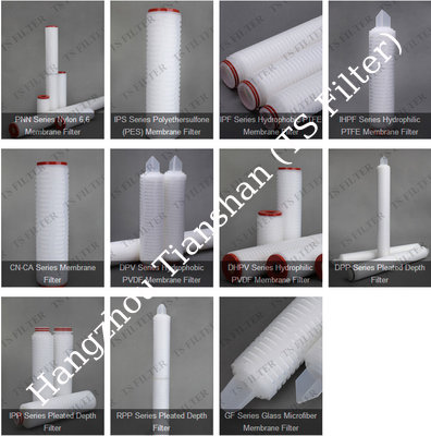 Micron Hydrophobic Liquid Filter Cartridge Tank Vent Air PP Cartridge Filter