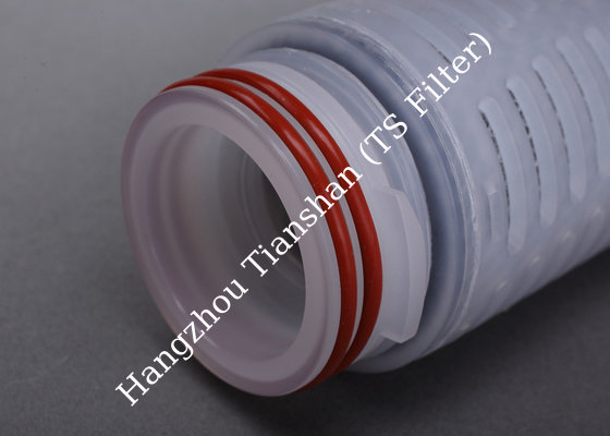 Milk Filtration Activated Carbon Water Filter Pleated Filter Cartridge