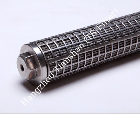 Beer / Juice Stainless Steel 10 inch water filter cartridges , 1 micron 1 - 50 um