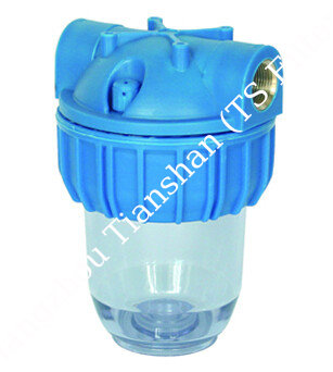 Liquid 5 inch industrial Clear Plastic Filter Housing of Acrylonitrile Styrene