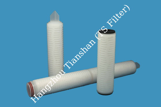 20 inch / 1.0 micron Polypropylene membrane / PP Pleated Filter Cartridge / Suitable for prefiltration