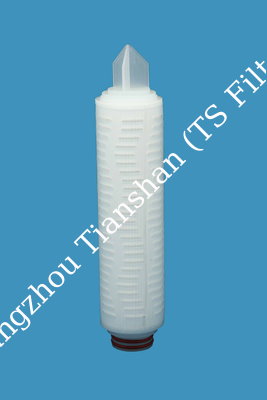 10 inch / 10.0 micron Polypropylene membrane / PP Pleated Filter Cartridge / Suitable for prefiltration