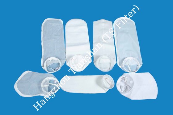 PP / PET / Nylon Liquid Filter Bag , 5 micron filter bags for water filters