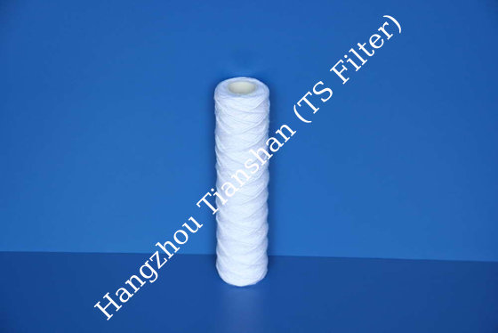 High Precision PP String wound filter cartridge , inline water filter cartridge