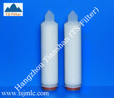 High quality Polypropylene Or Glassfiber Single cage Liquid Filter Cartridge