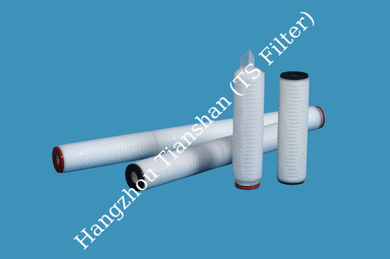 High flow PP Pleated Filter Cartridge , 40 inch 0.2 um replacement water filter cartridges