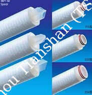 10 inch / 0.1 micron Imported Polypropylene membrane / PP Pleated Filter Cartridge for water filtration