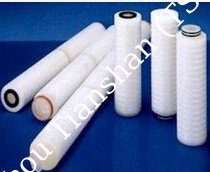 30 inch / 5.0 micron Polypropylene membrane / PP Pleated Filter Cartridge / Suitable for prefiltration