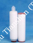 20 inch / 1.0 micron Polypropylene membrane / PP Pleated Filter Cartridge / Suitable for prefiltration