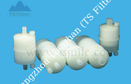 70mm / 1.0 micron Small Pleated Filter Cartridge suitable for small batch and critical liquid / gas filtration