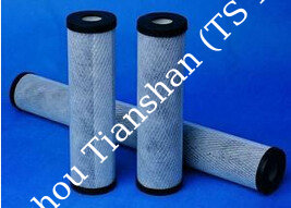 High flow active carbon fiber filter cartridge removing odor / color / chlorine