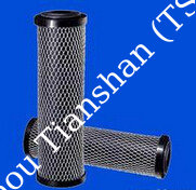 industrial 5 micron Activated Carbon Block Filter Cartridge for beer / wine purification
