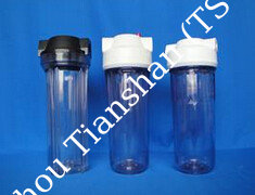 household 5 Inch Transparent Plastic Filter Housing for water filtration
