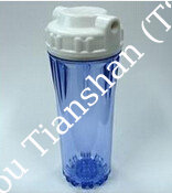 industrial PVC Clear cartridge filter housing for water filter system